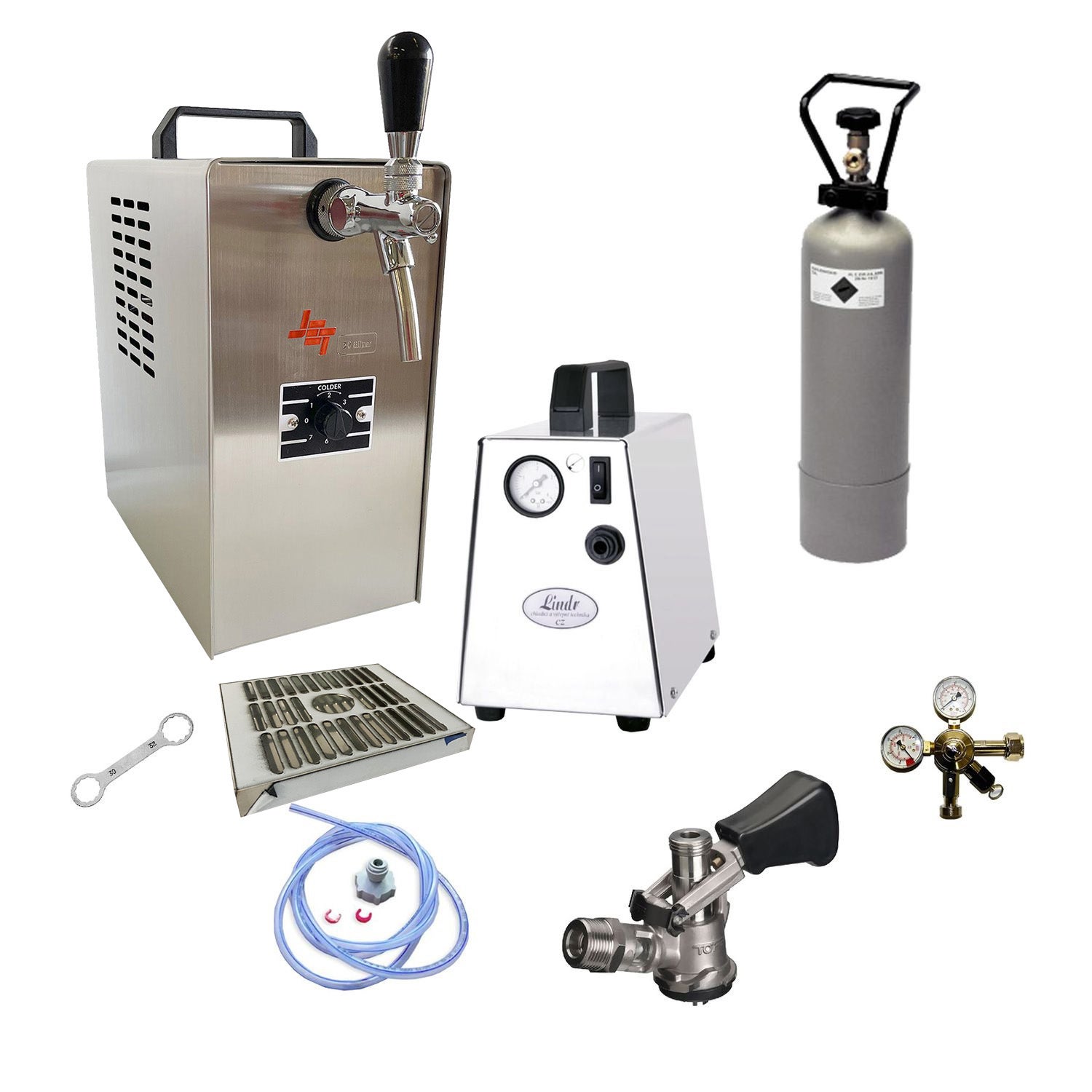 Ensemble complet - Tireuse a biere - JET 30 machine a biere, pompe a ...