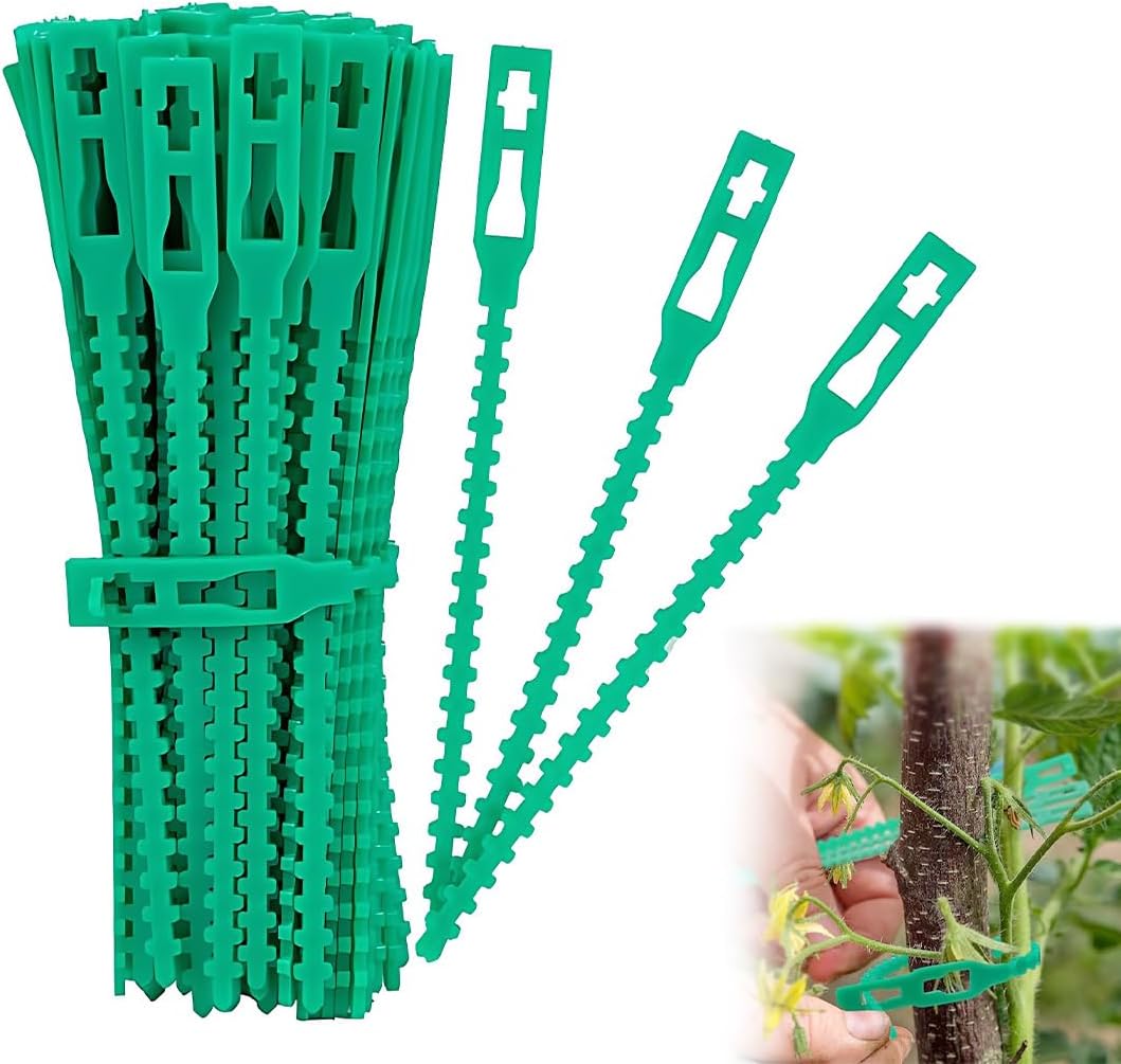 (50 Pièces) Attache de Plante Liens Réglables de Jardinage, Attache et ...