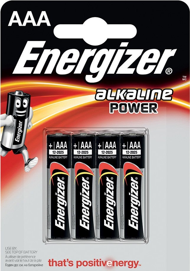 ENERGIZER PILA ALCALINA POWER LR03 AAA (4 U. | Leroy Merlin