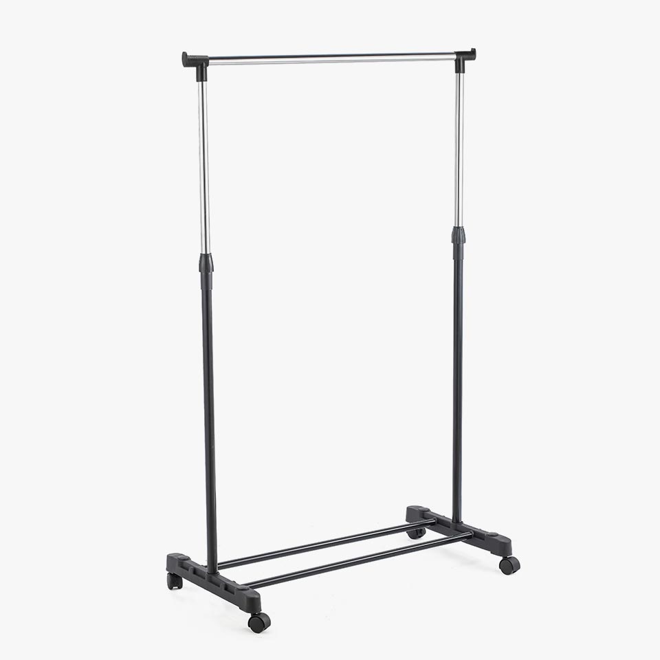 Support pour cintres CHARRIOT 83x43x90-160cm | Leroy Merlin