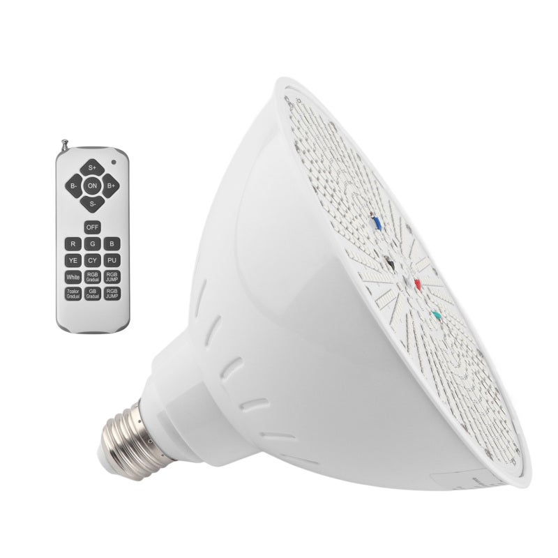Ampoule LED pour piscine E26 12V 40W, Changing RGB à commande à ...