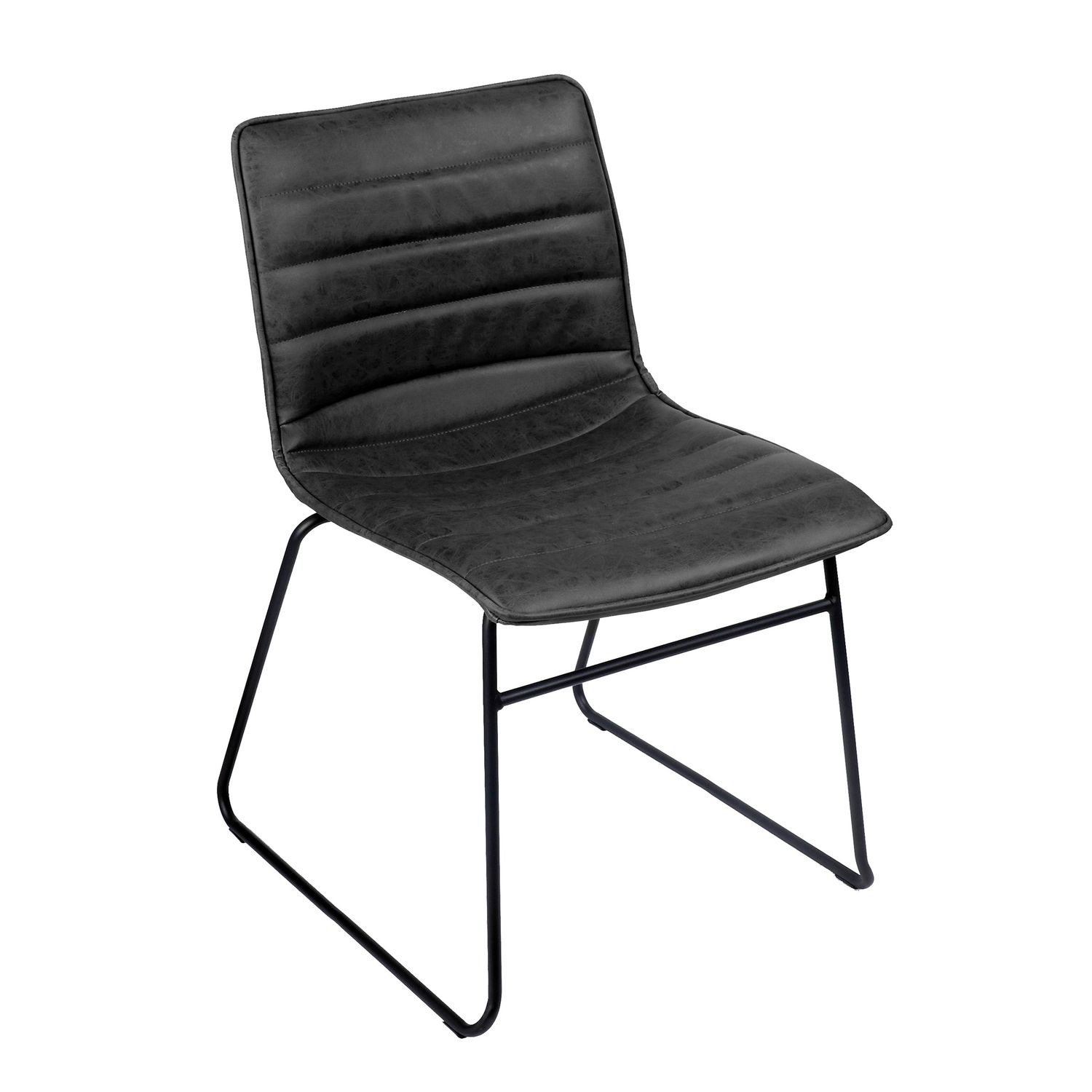 Chaise style moderne - Noir | Leroy Merlin