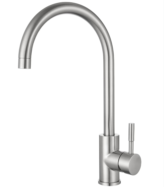 Kitchen Taps Stainless Steel Kitchen Sink Tap Mixer Brushed Nickel ...