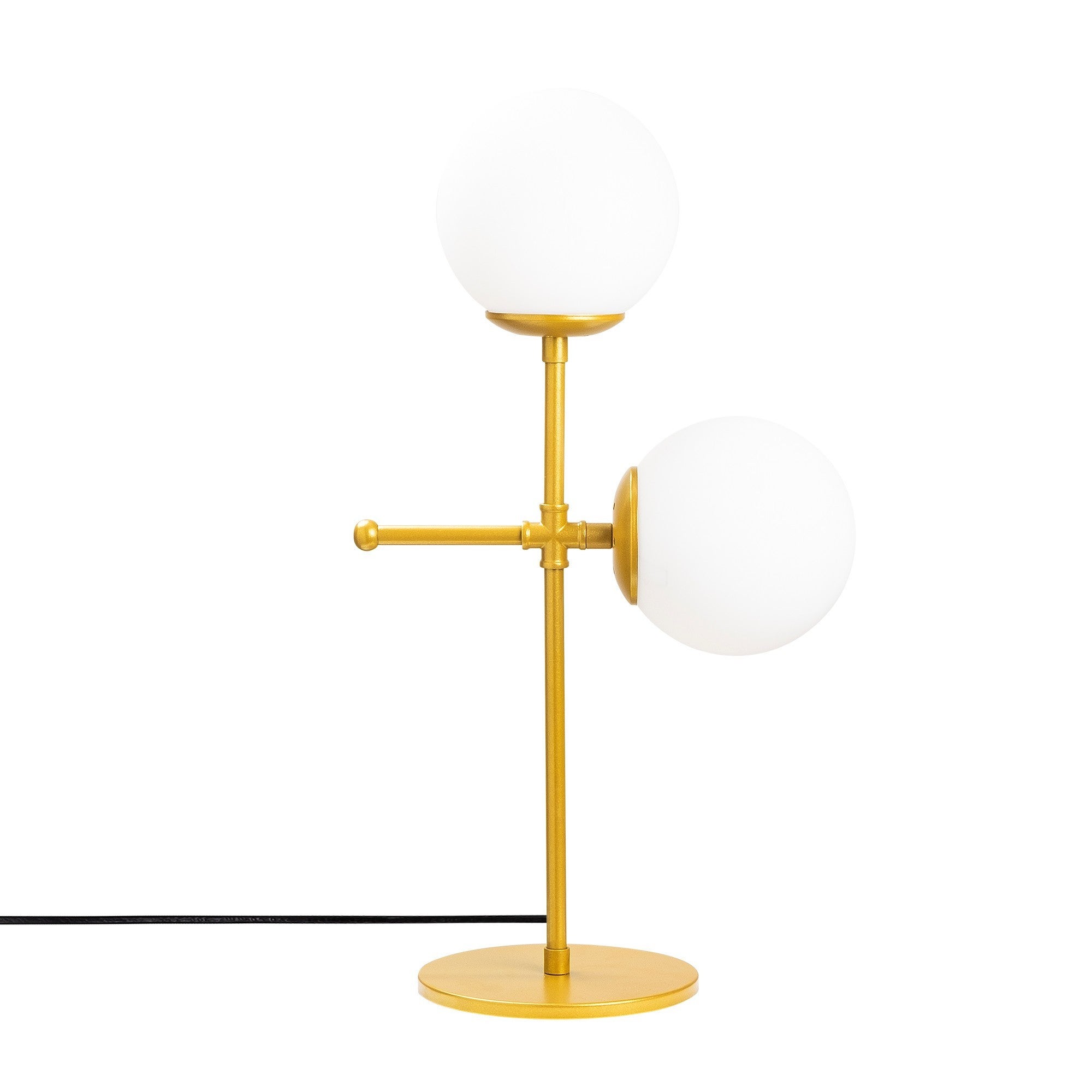 Lampe à poser - Gold, 15x30 x55 | Leroy Merlin