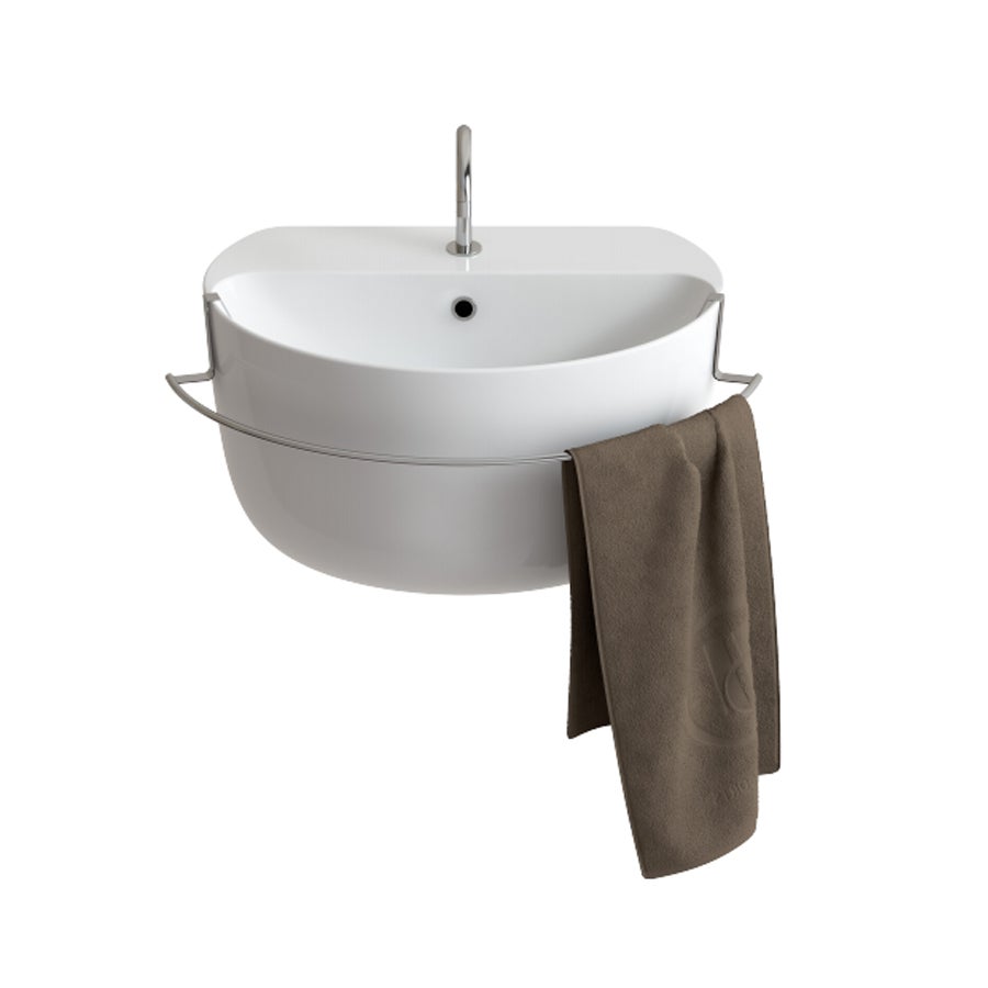 Lavabo per installazione a parete o appoggio linea Gran Mascalzone ...