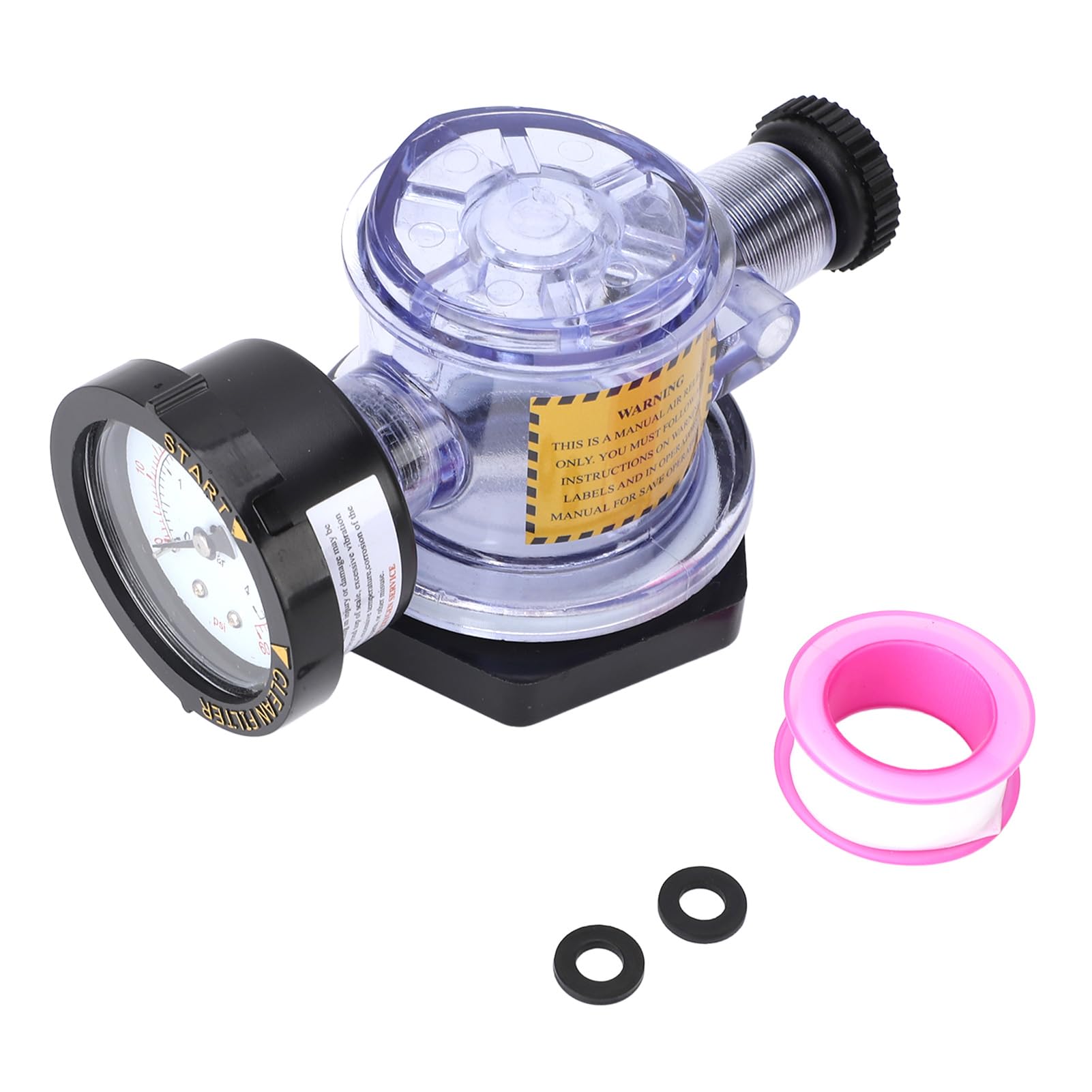 Reemplazo de válvula de alivio de aire alto con manómetro para filtro ...