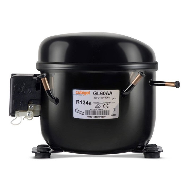 Compresor nevera R134A 1/6 CUBIGEL (GL60AAa) | Leroy Merlin