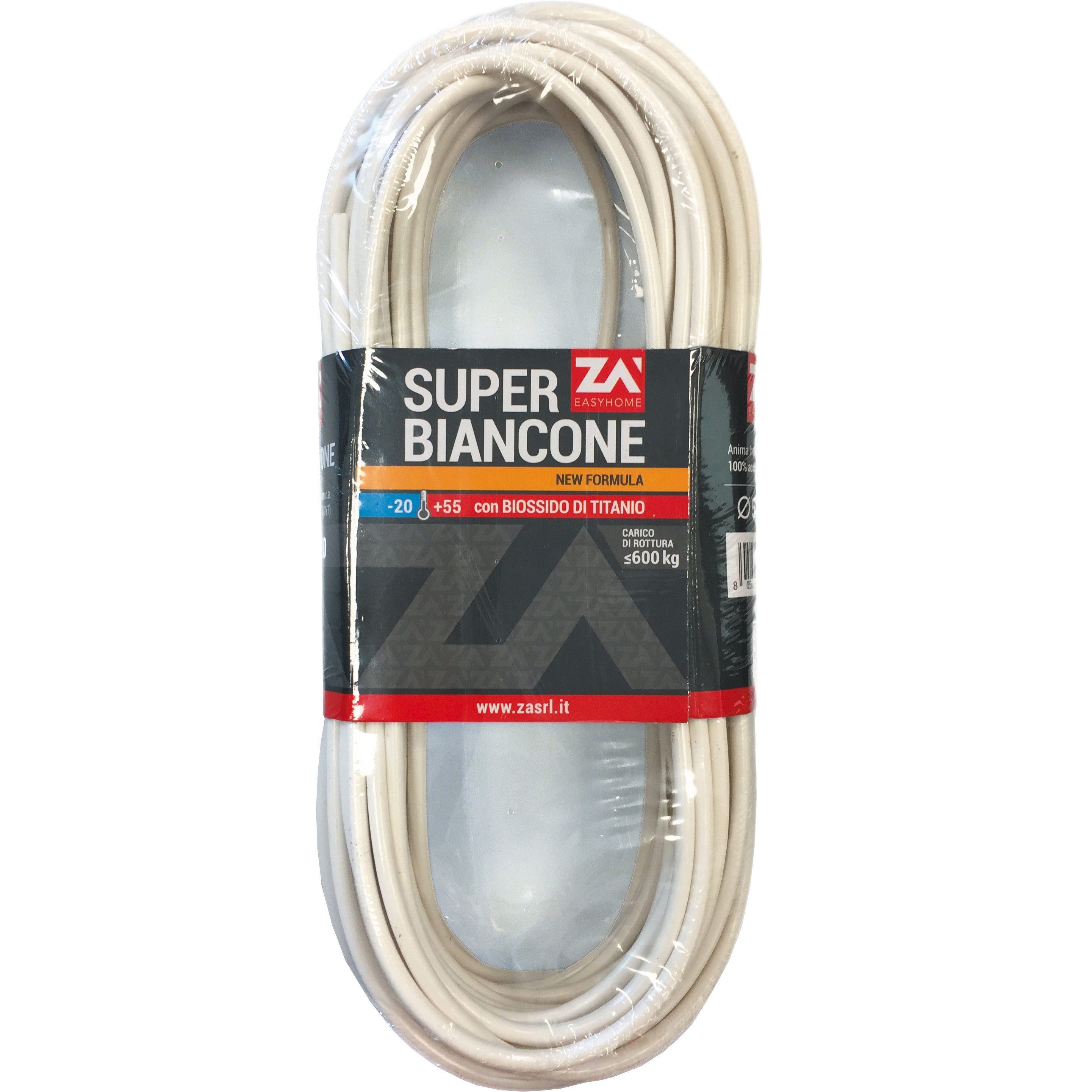 CÂBLE EN ACIER GALVANISÉ SUPER BLANC 5,0 MM, 20 MT | Leroy Merlin