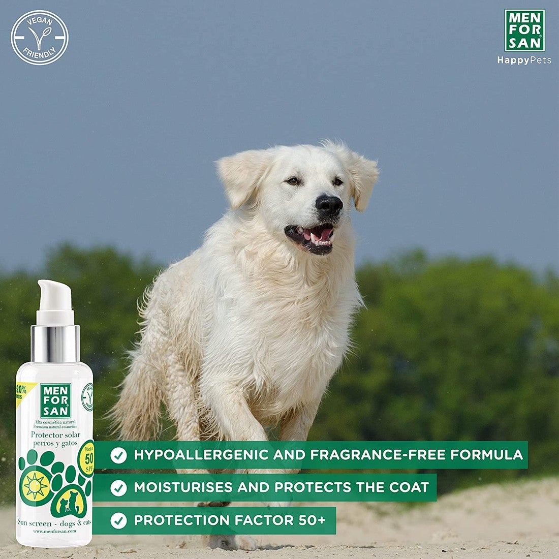 Crème Solaire pour Animaux SPF 50 - 60ml | Offre exclusive | Leroy Merlin