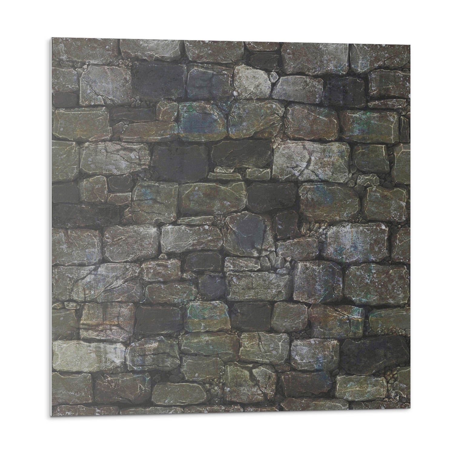Revestimiento vinílico, mural de PVC | 20x20x20 |Textura de la pared de ...