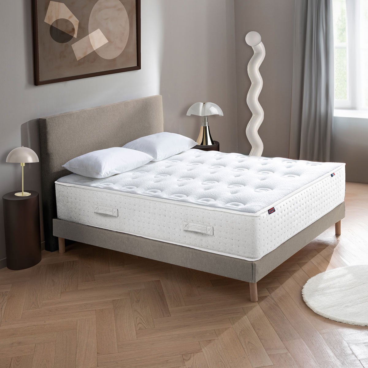 DODO | Matelas LE VERITABLE ferme - Blanc 180x200 | Leroy Merlin