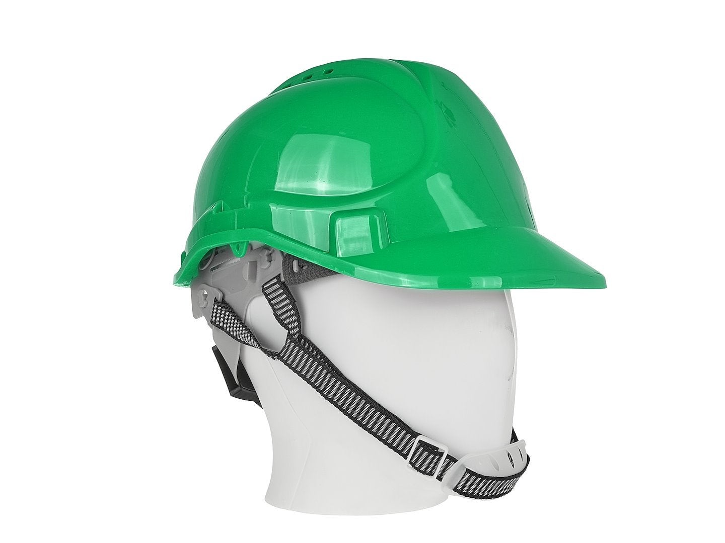 Casque de Protection de Chantier BHP Réglable Vert 50 Pièces | Leroy Merlin