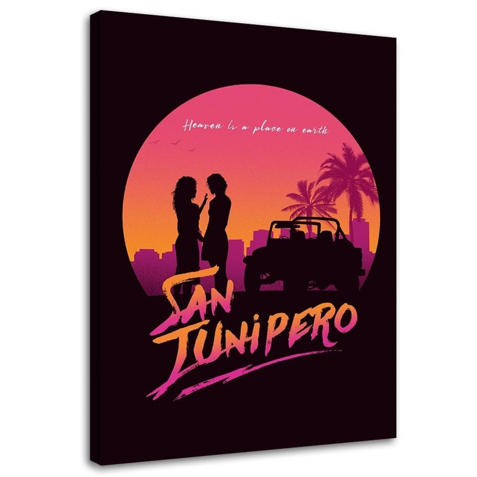 Tableau Black Mirror San Junipero Heaven is a place on earth - 50 x 70 ...
