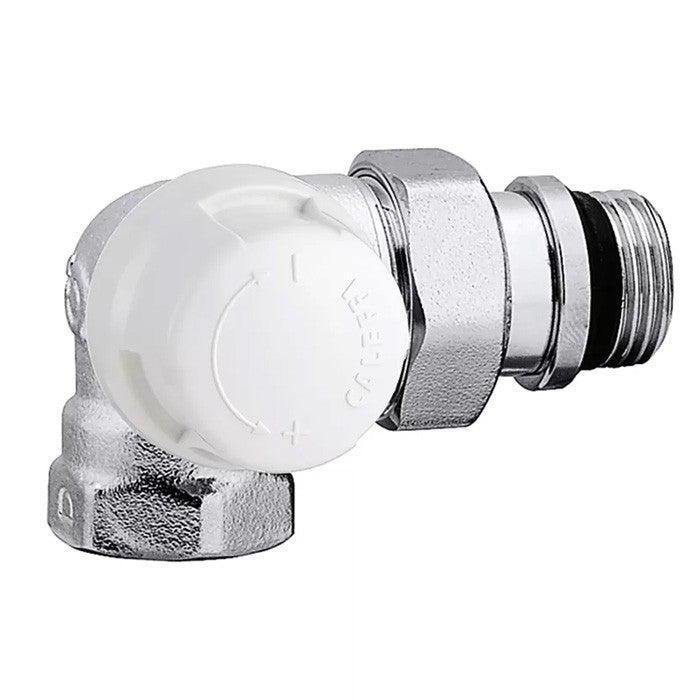 Detentor doble acodado versión izquierda 1/2" Caleffi 225462 | Leroy Merlin