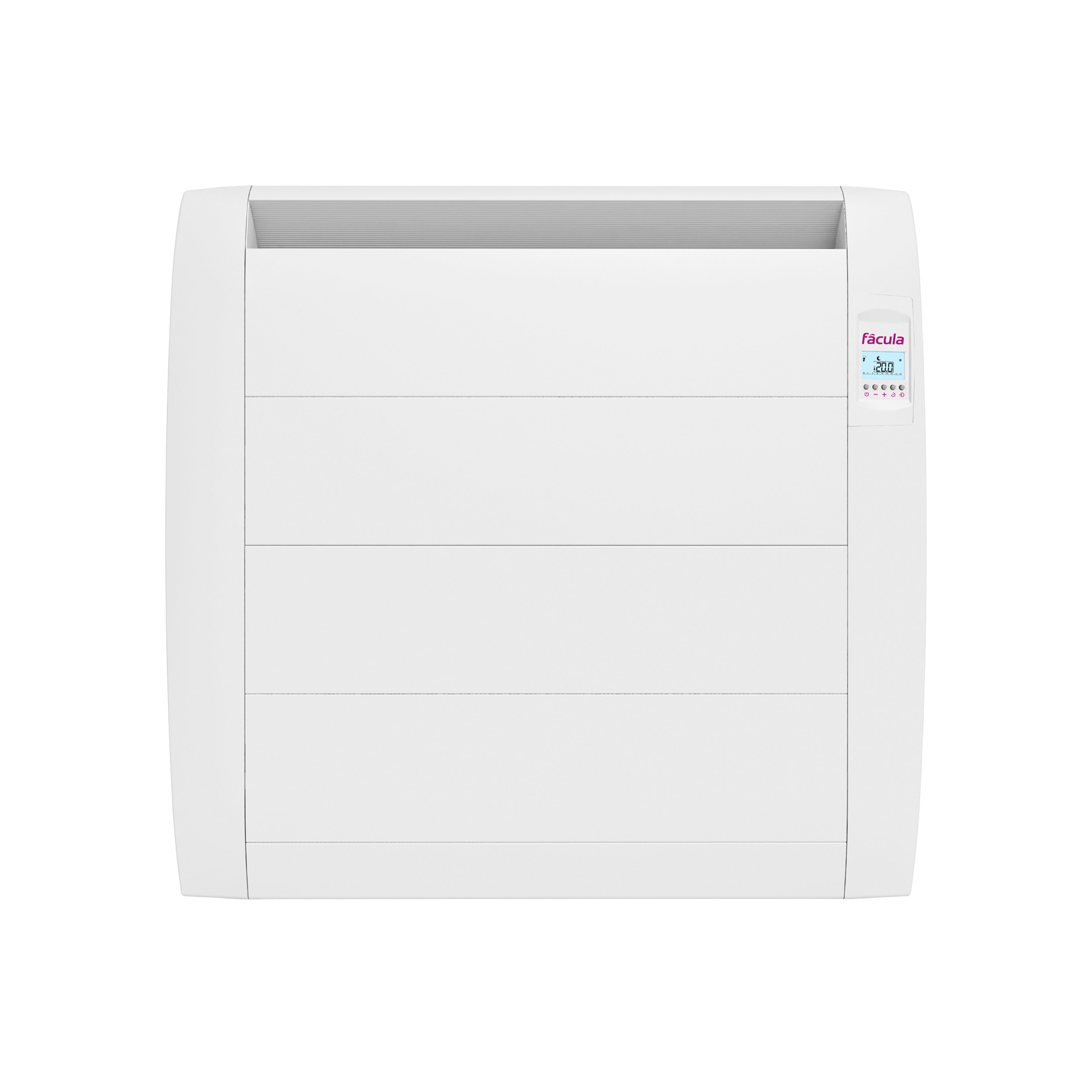 Fácula - Radiateur inertie Sèche Slim Série L 1200w | Programmation ...