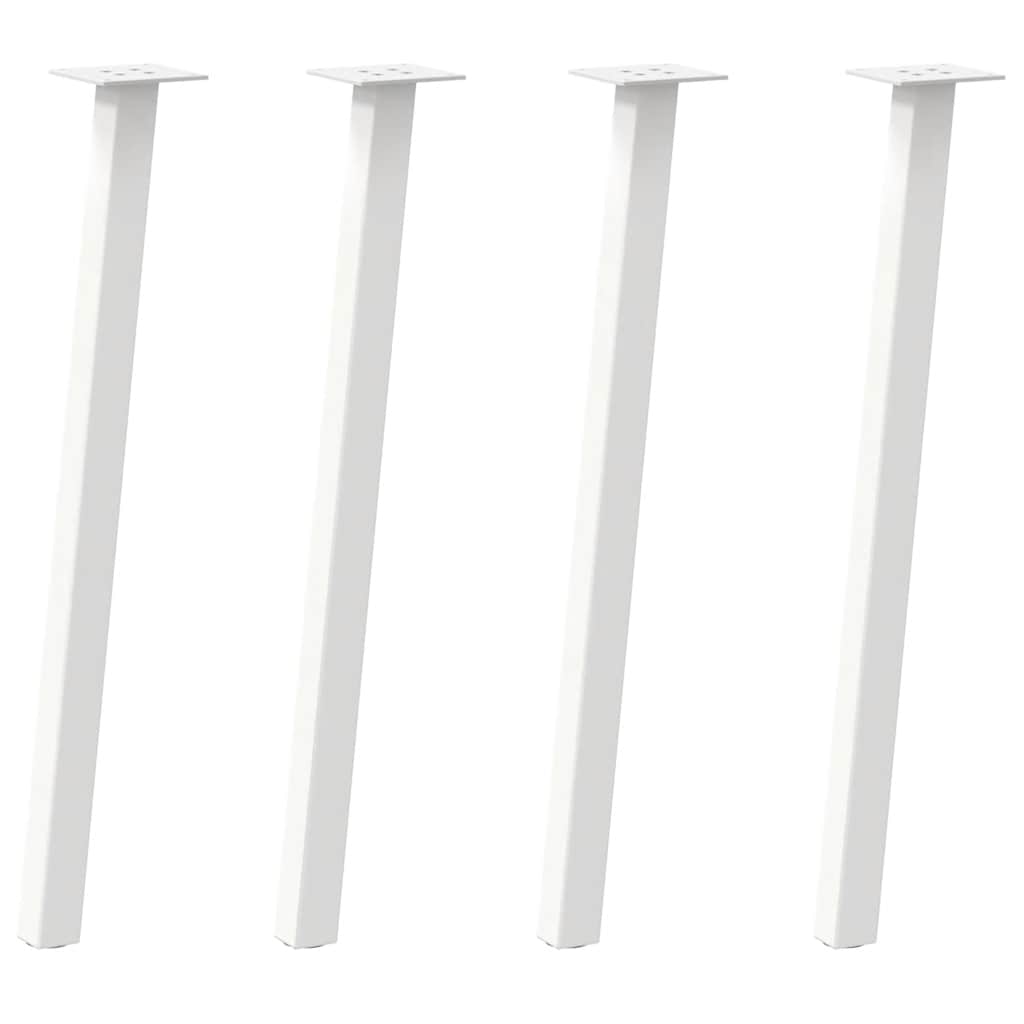 Lot de 4 pieds de table console 72 x 40 x 40 cm robustes élégants ...