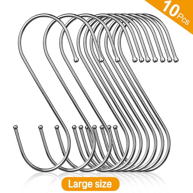 Grand 5 pouces Crochet S Acier Inoxydable Crochet Cuisine Crochets en ...