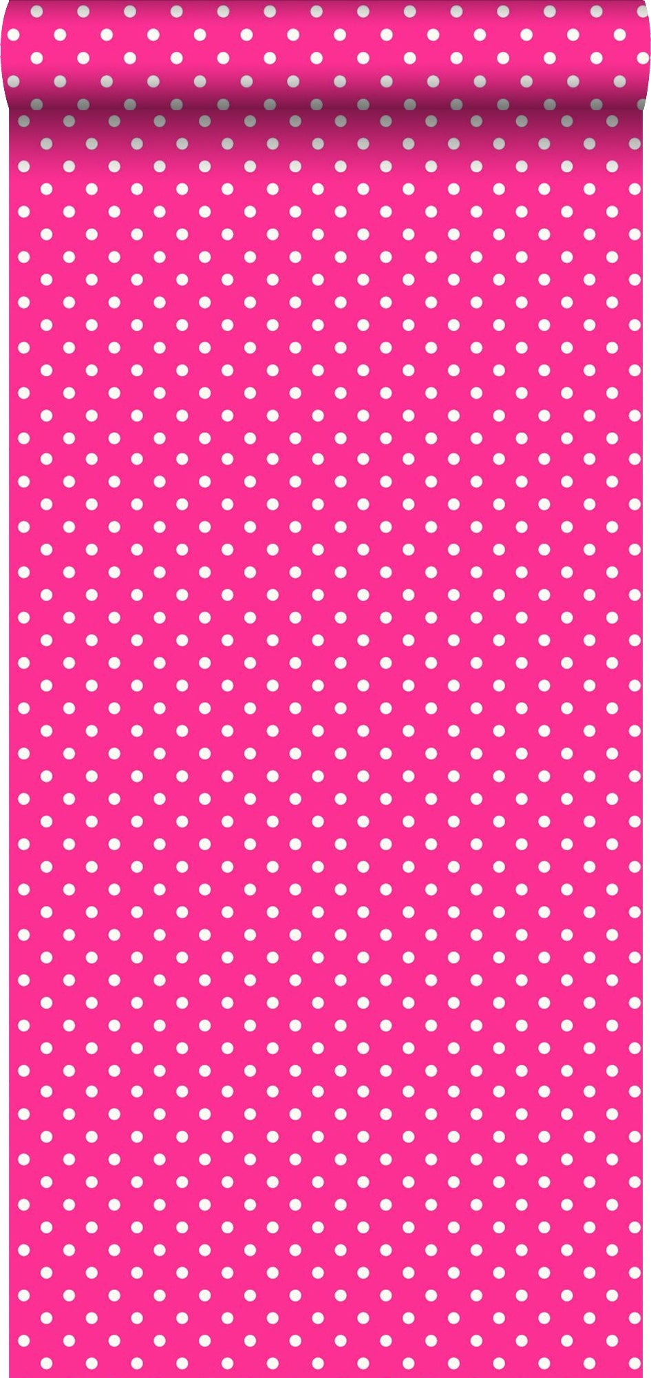 Papier Peint à motif de petits points rose - 53 cm x 10,05 m - ESTAhome ...