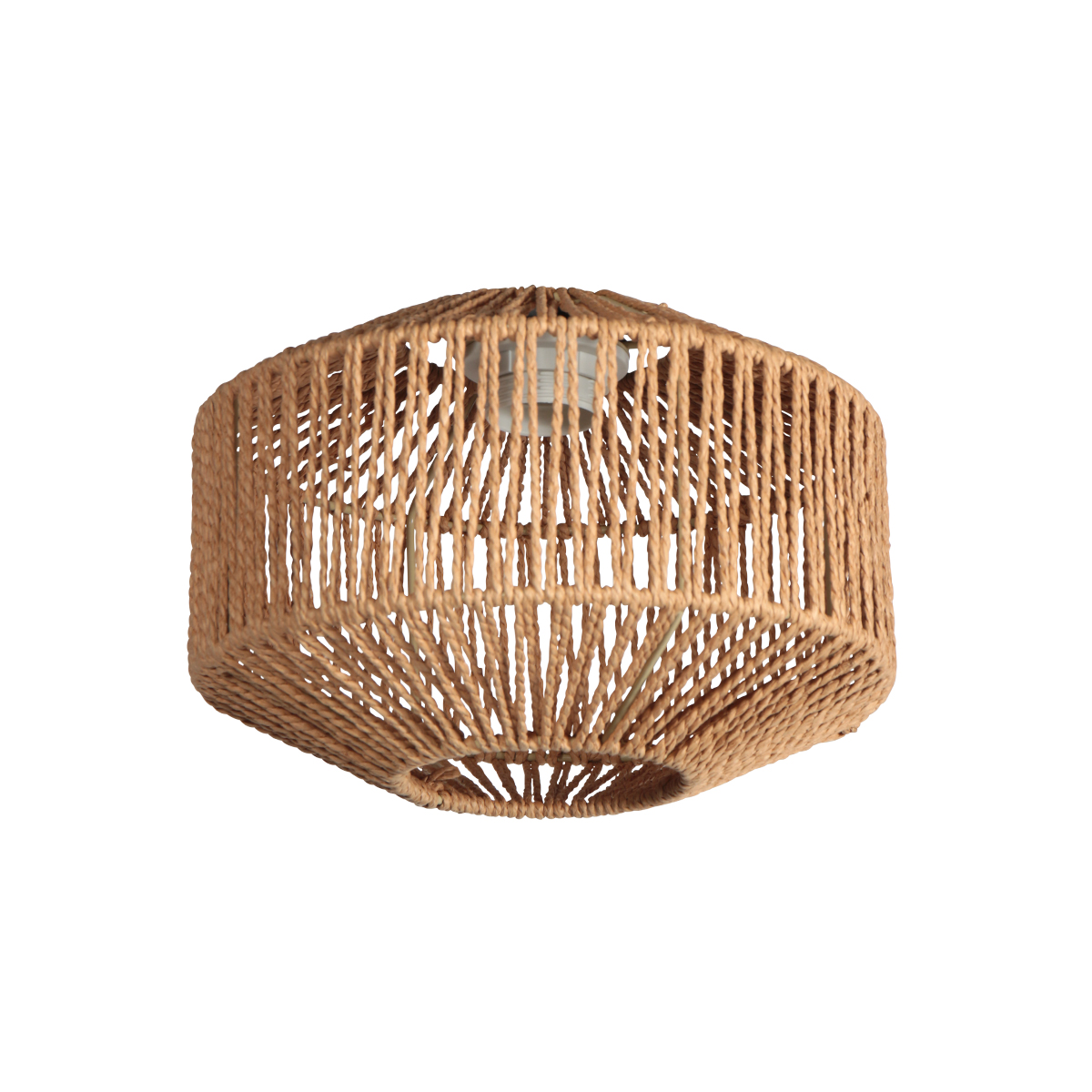 Anne Lighting - abat-jour - Lampenkappen - naturel - corde - Ø 23cm ...