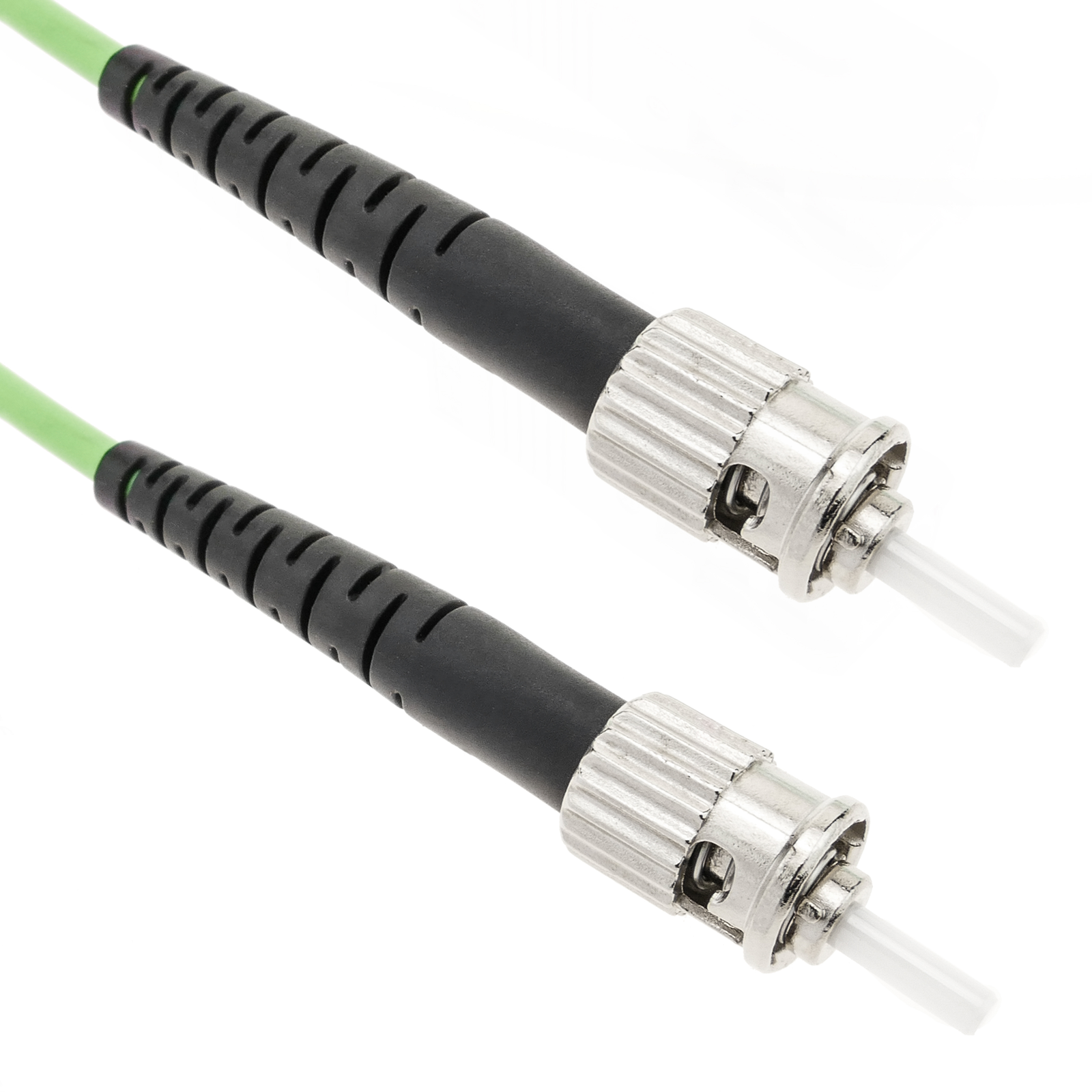 Câble à fibre optique OM5 multimode simplex 50µm/125µm ST/PC à ST/PC ...