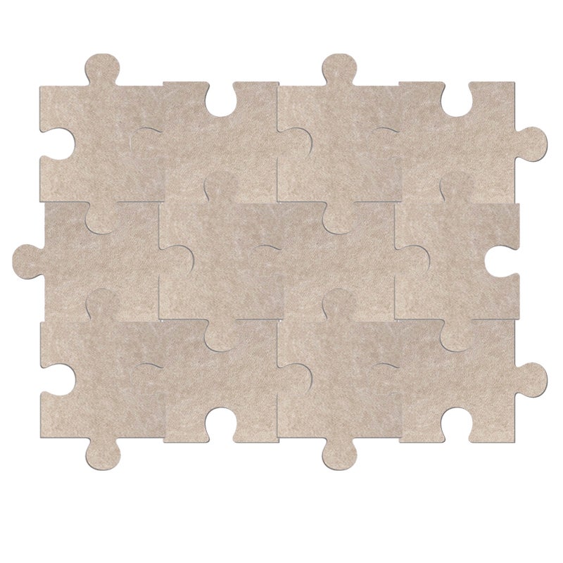 AUTRUCKER Puzzle de pared de 12 piezas, adhesivo de pared de fieltro 3D ...