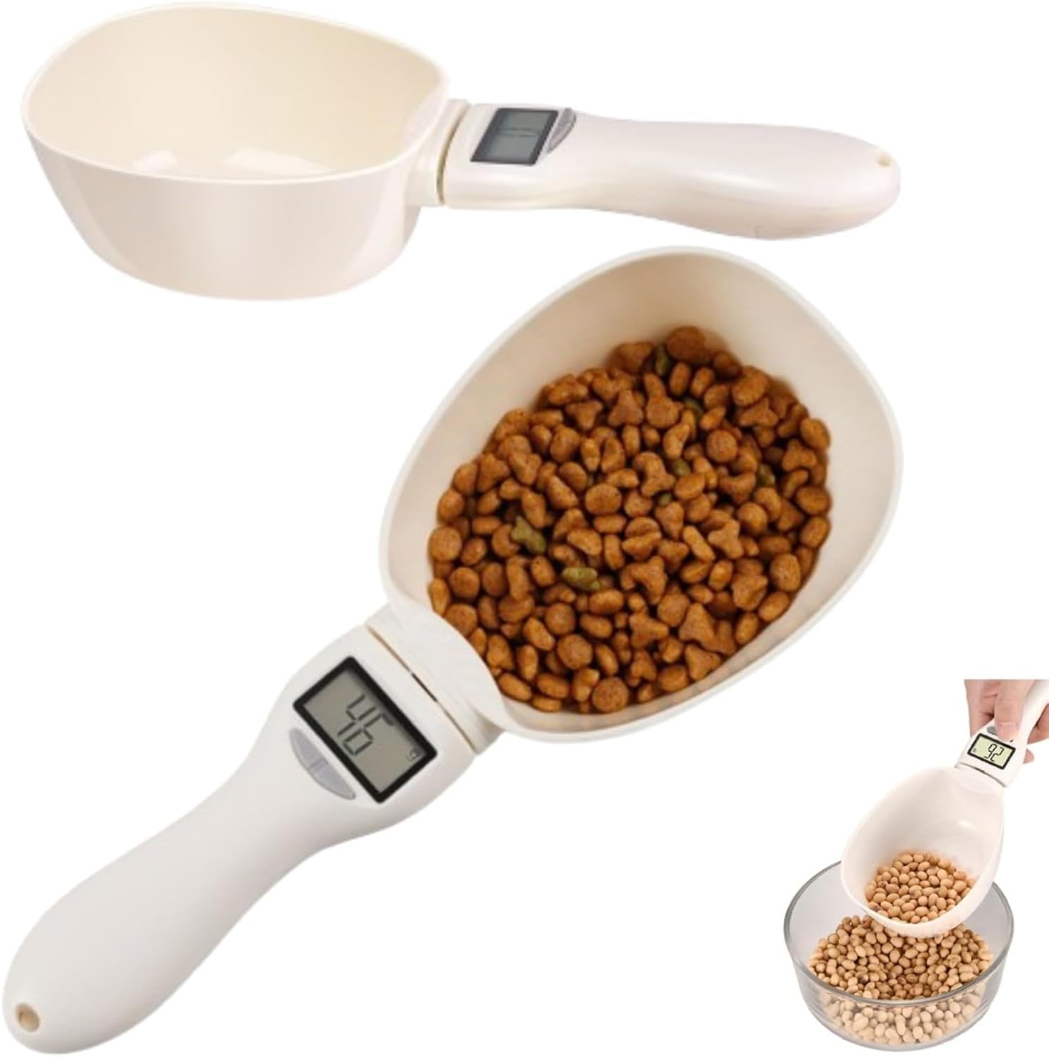 Balance à cuillère doseuse numérique de haute précision avec écran LCD pour la distribution d ...