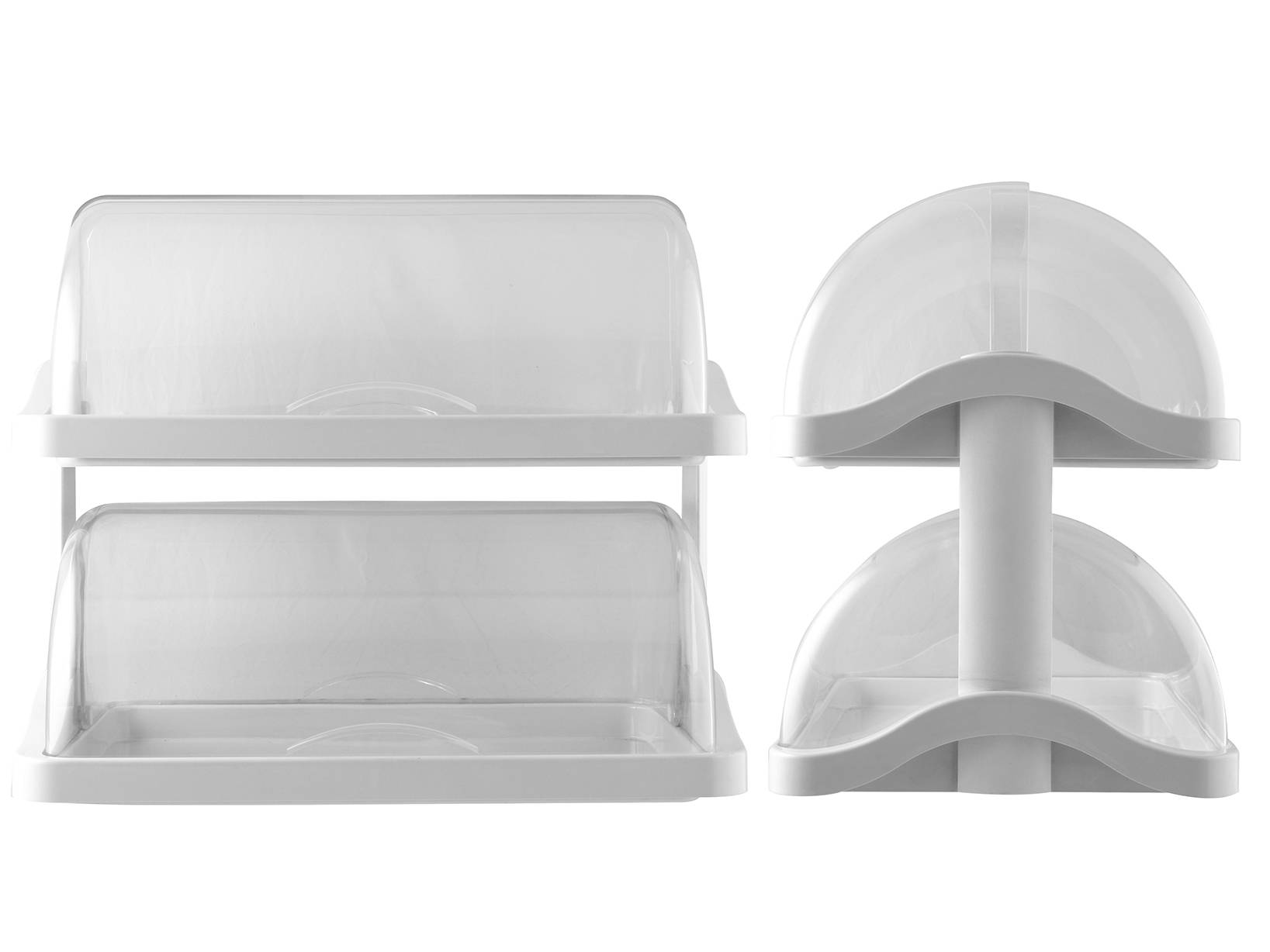 Confiserie Double Snack 188102 White Guzzini | Leroy Merlin