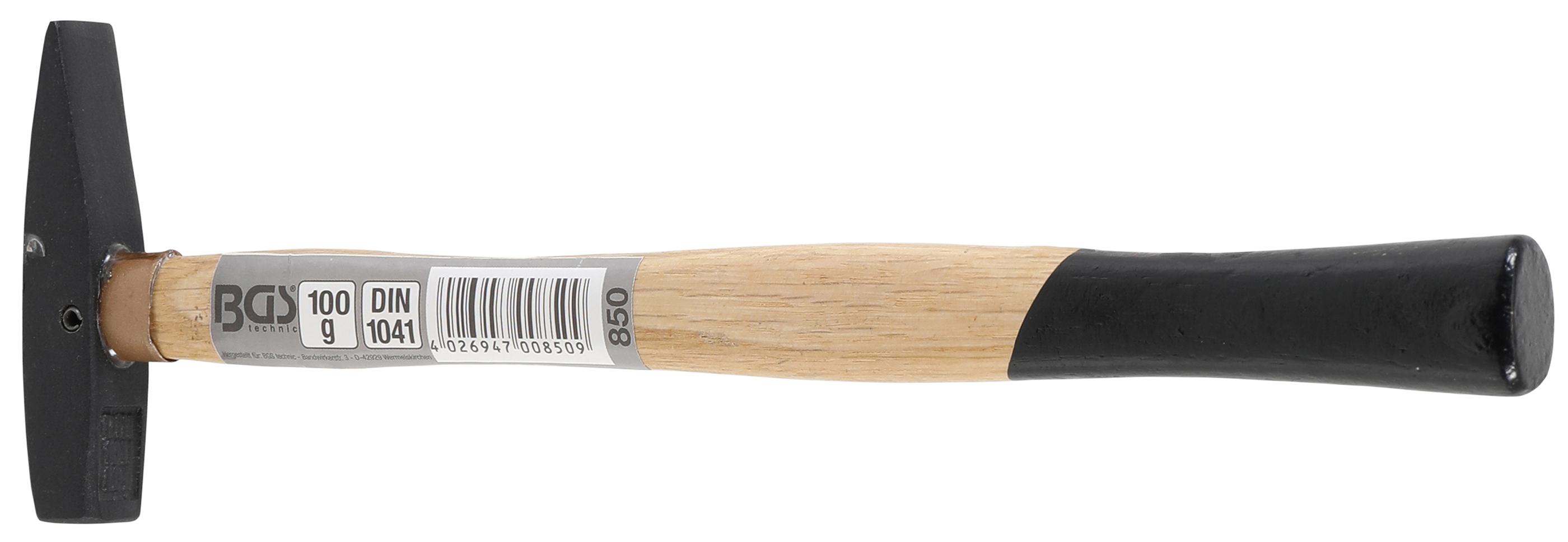 BGS Marteau mécanicien | manche bois | DIN 1041 | 100 g | Leroy Merlin