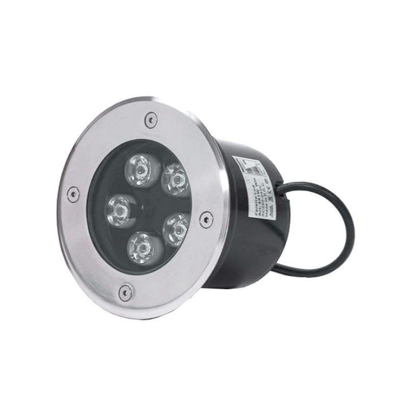 Spot Extérieur Encastrable LED Sol 5W IP65 80° Ø130 - Blanc Chaud 2300K ...