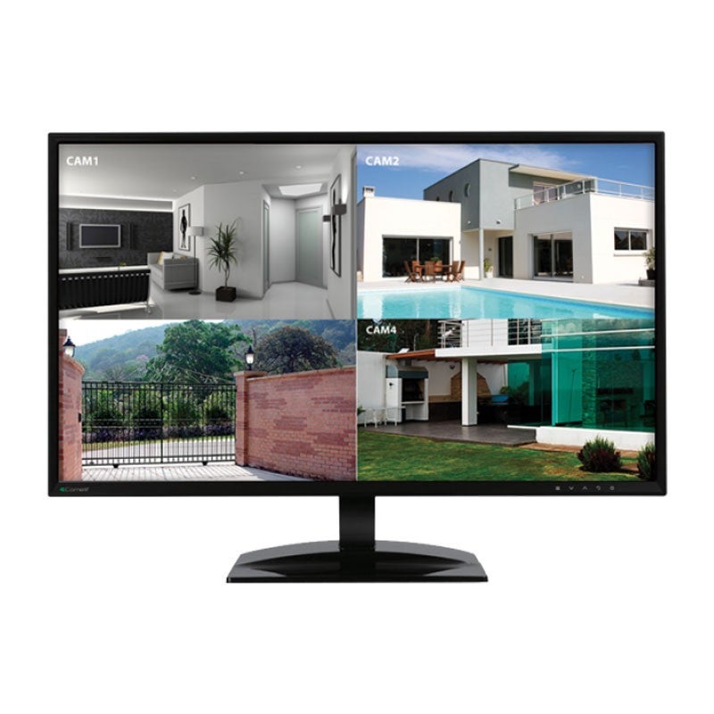 Moniteur de vidÃ©osurveillance LED Full HD Comelit 24 pouces avec VGA ...