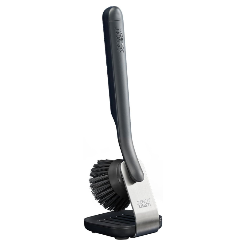 Brosse à laver SinkTech™ Joseph Joseph avec support en inox, grattoir ...