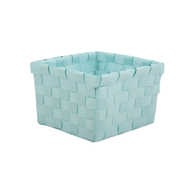 Panier de rangement 14x14x9cm Vert Pastel MSV | Leroy Merlin