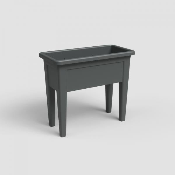 Table de Culture Venezia - 39 x 80 x H 69 cm - Gris anthracite | Leroy ...