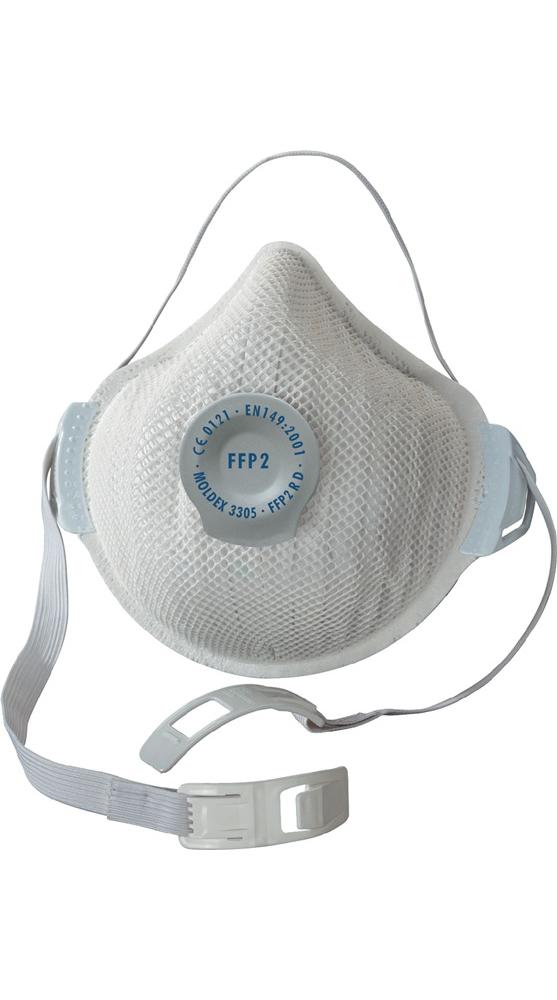 MOLDEX Masque de protection respiratoire AIR Plus 330501 FFP2 / V R D ...