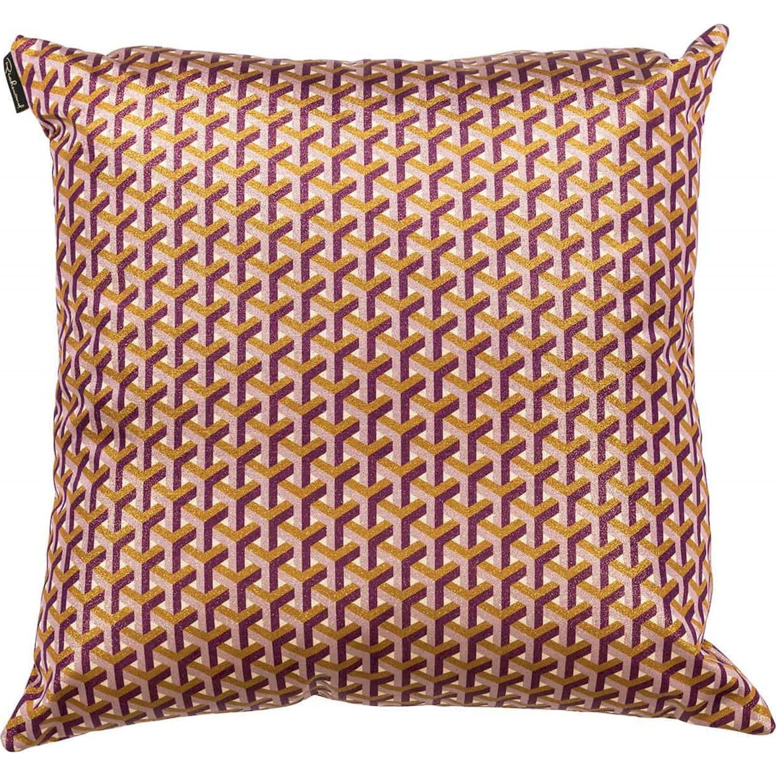 Coussin design Pommelin 50x50 rose 50 x 15 x 50 cm Rose poudré élégant ...