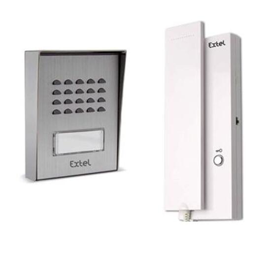 Interphone 2 fils + 2 commande serrure électrique - WEPA 401 LC3 ...