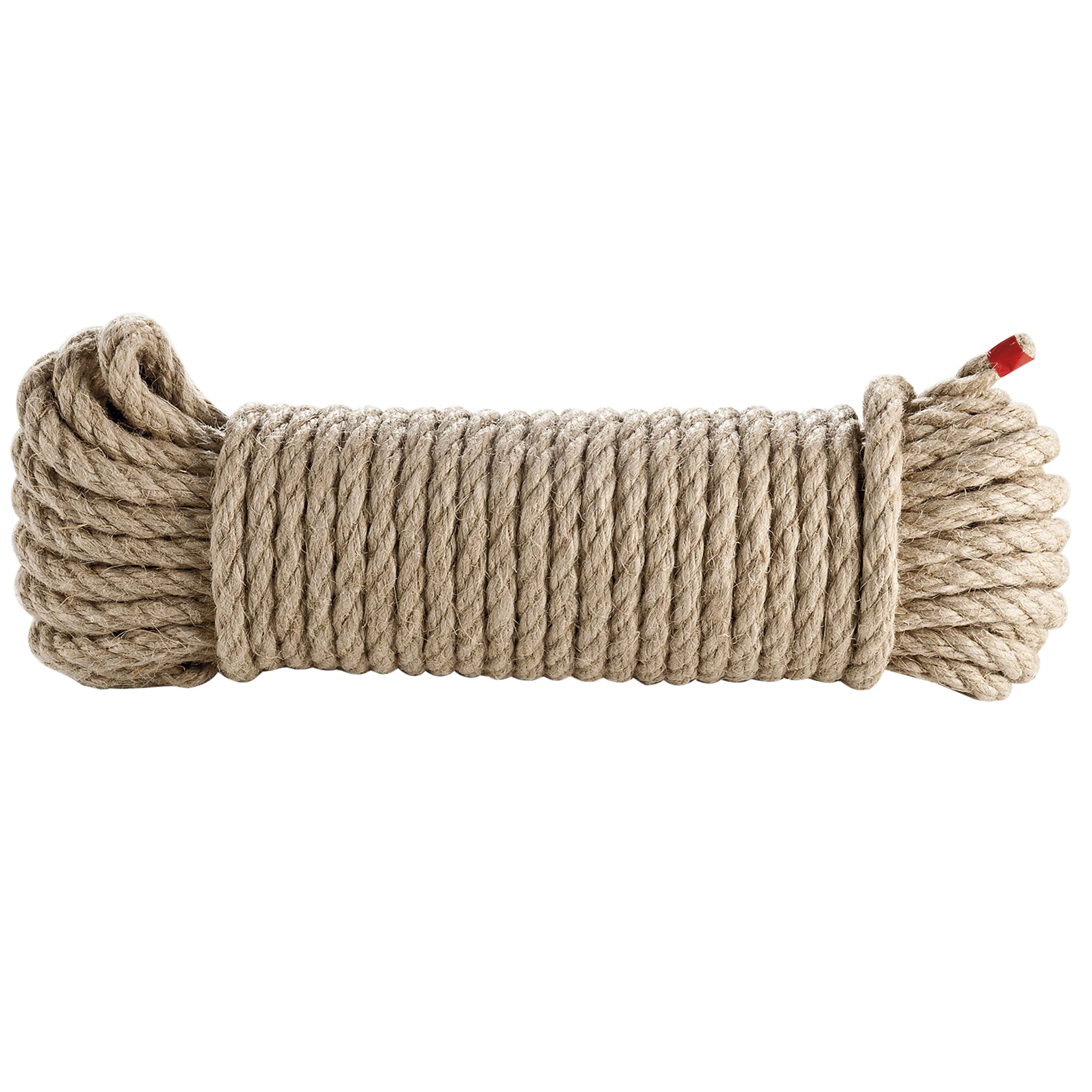 Corde 10mm x 20m en chanvre naturel | Leroy Merlin