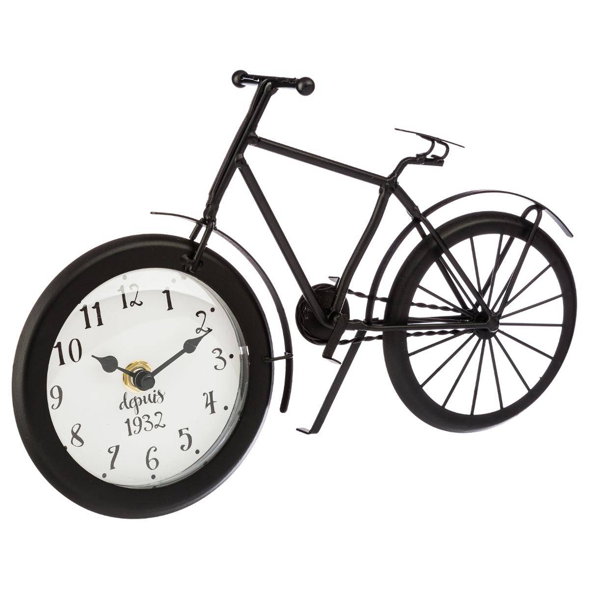 Atmosphera - Reloj de bicicleta para posar - metal - negro - A. 18 cm ...