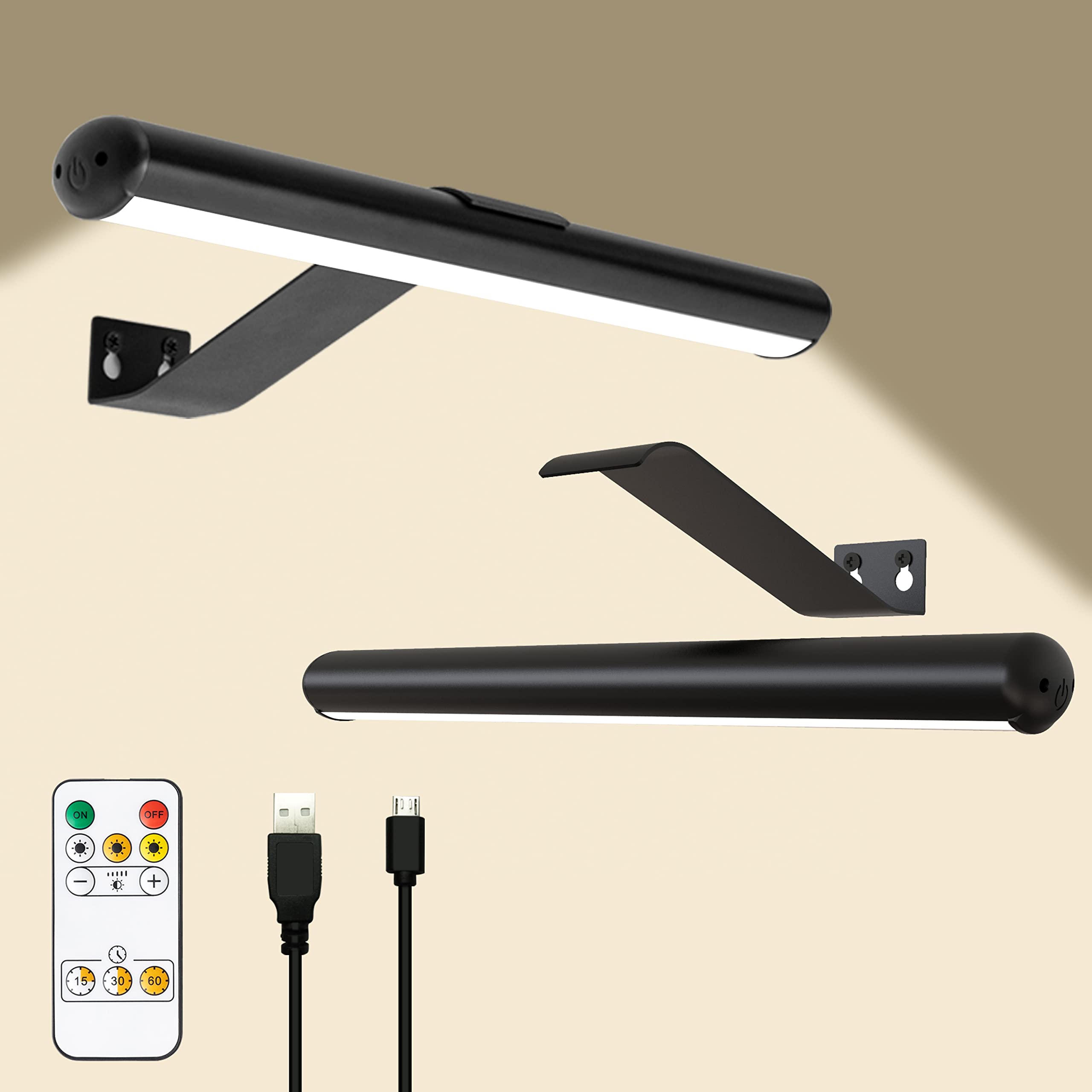 Lumière d'image sans fil avec télécommande, lumière de peinture ...