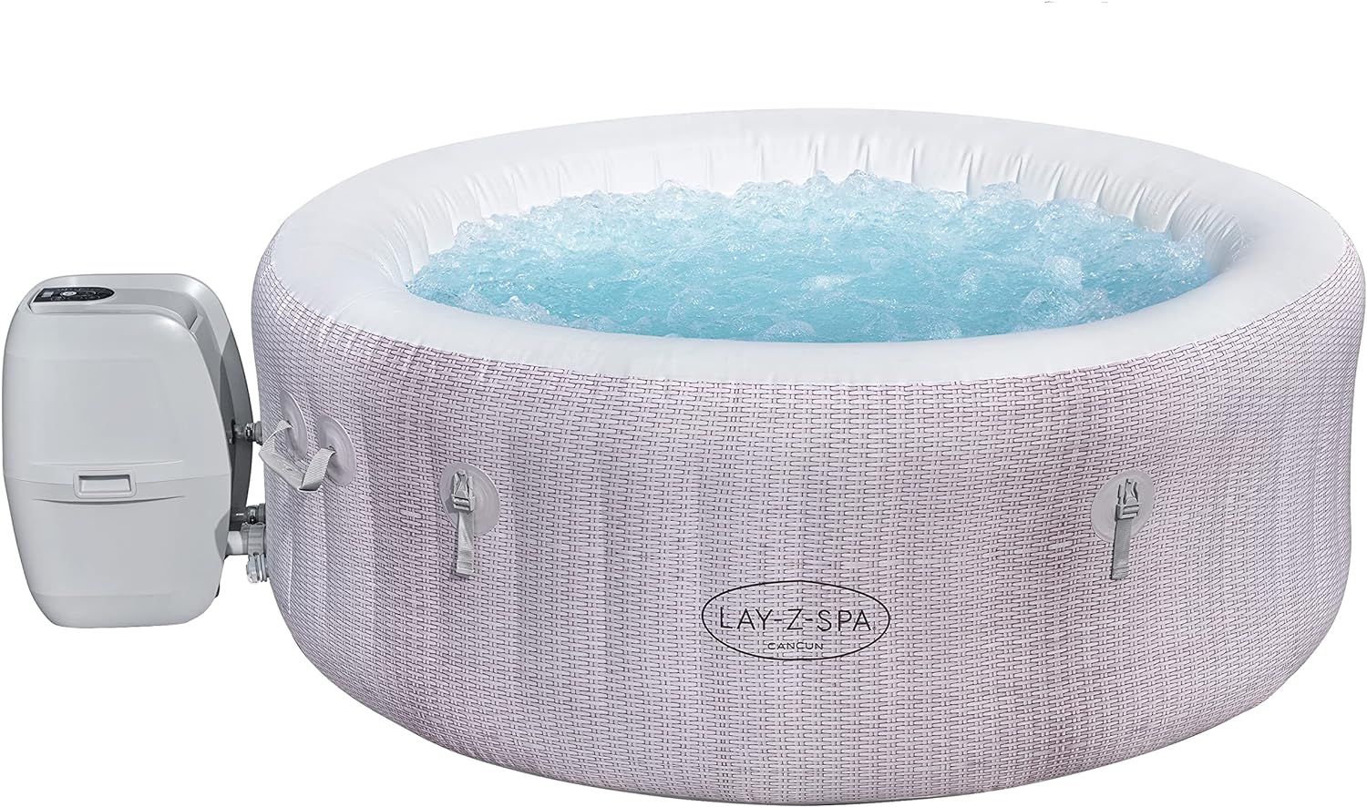 Bestway Piscina Idromassaggio Spa 4 persone Tonda Lay-Z-Spa Cancun ...