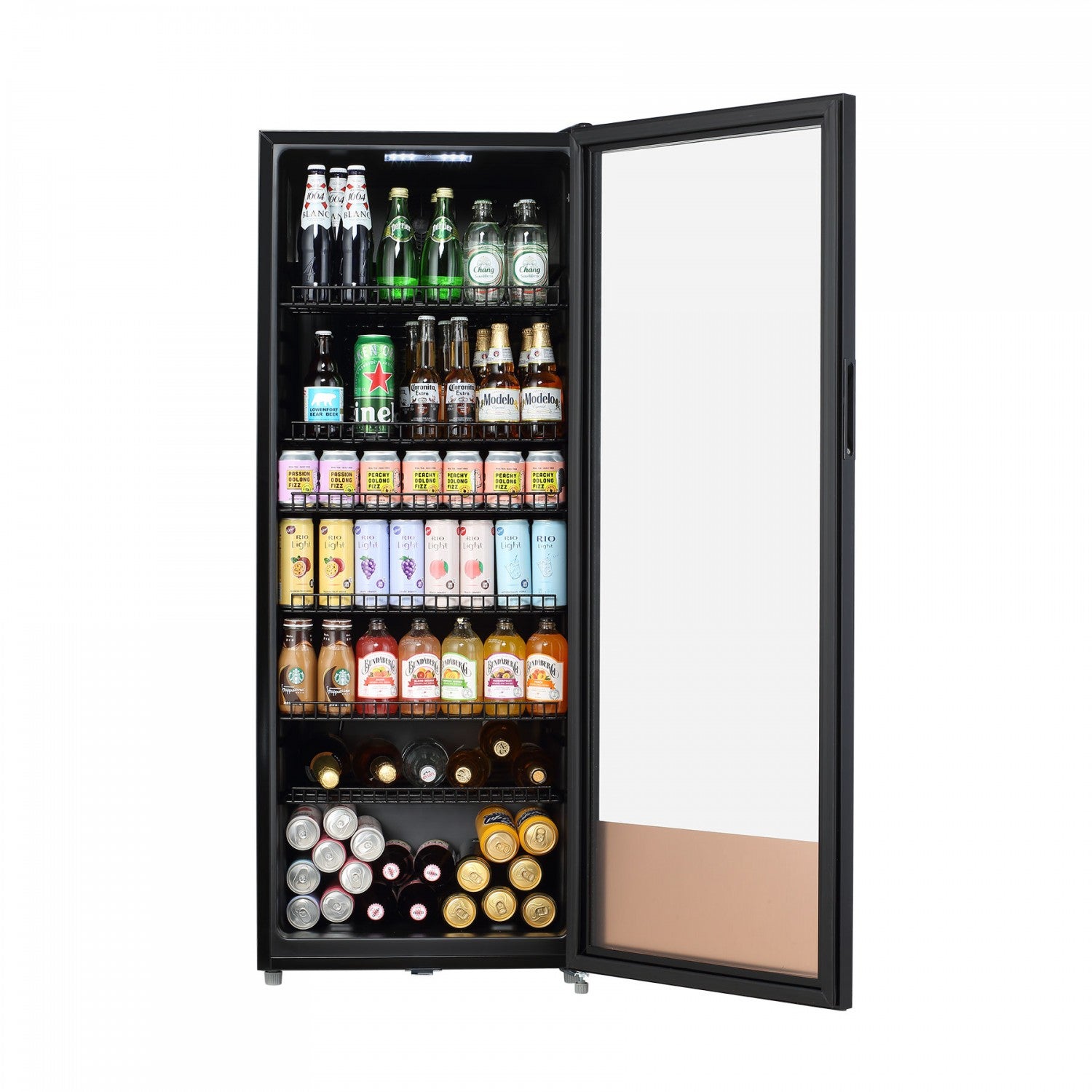 Armoire réfrigérée à boissons AGJBC238MN 237 litres mono-zone | Leroy ...