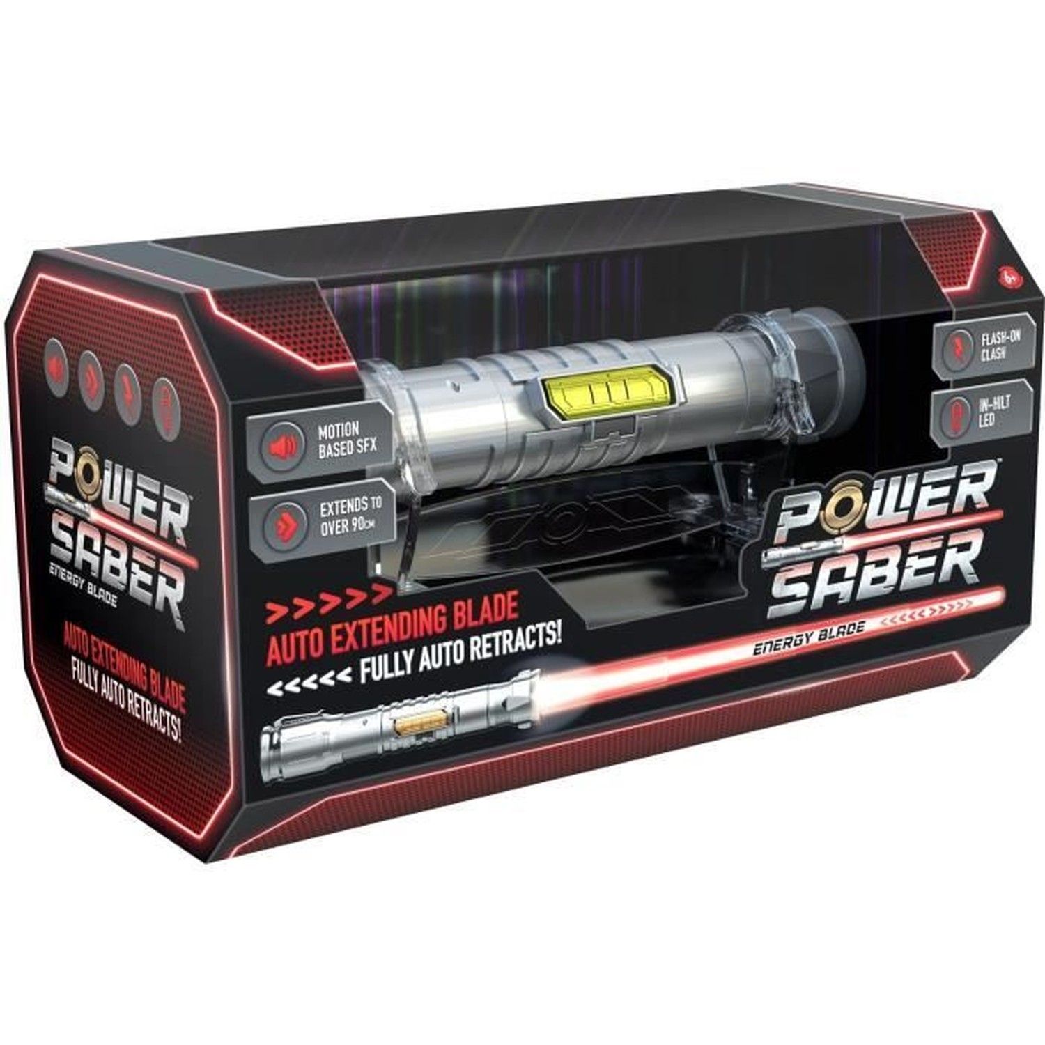 Jeux de rôle Power Saber Red - Sabre 1:1 contractable et rétractable ...