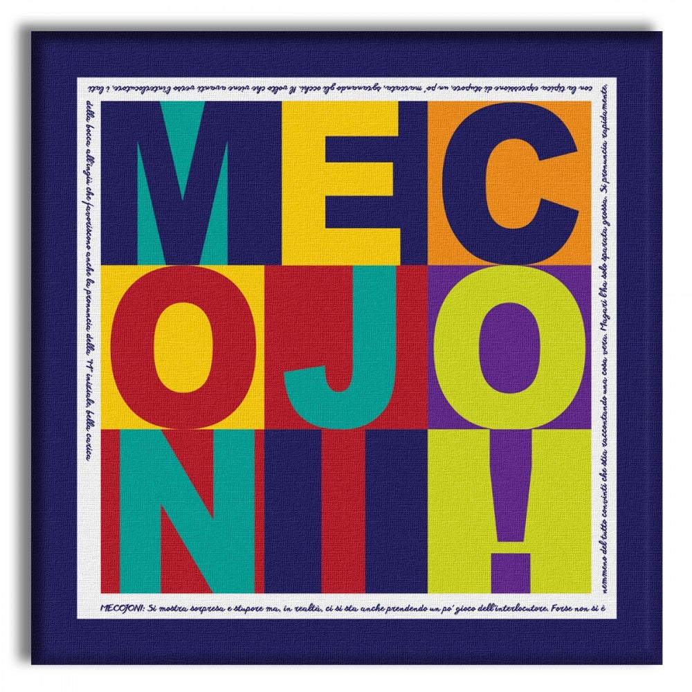 MECOJONI - Cuadro Impreso sobre Lienzo Montado sobre Bastidor de Madera ...