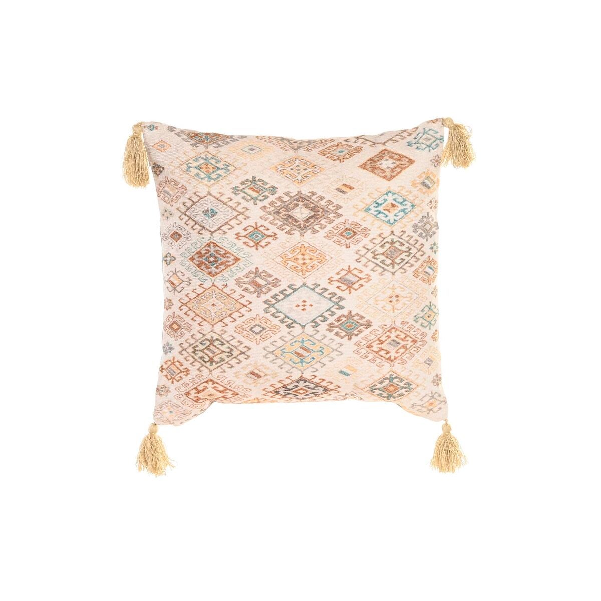 Coussin DKD Home Decor 40 x 15 x 40 cm Beige | Leroy Merlin