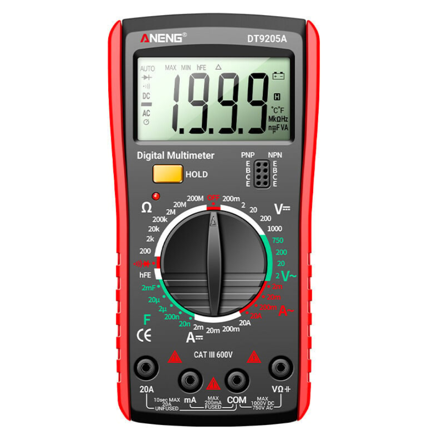 Multimètre Numérique, Multimètre automatique intelligent avec CAT IV ...