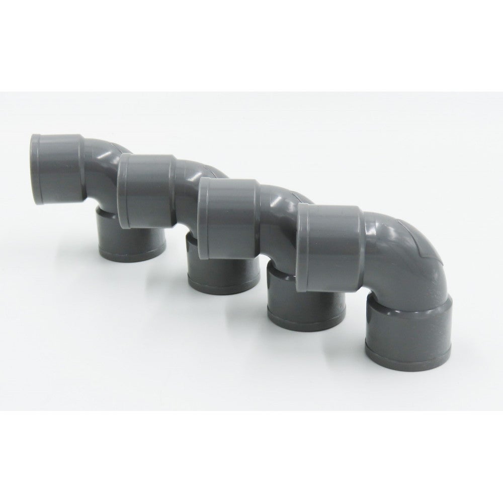 Générique -ø 32 mm Coude PVC évacuation 87°30' FF a collé - Lot de 4 ...