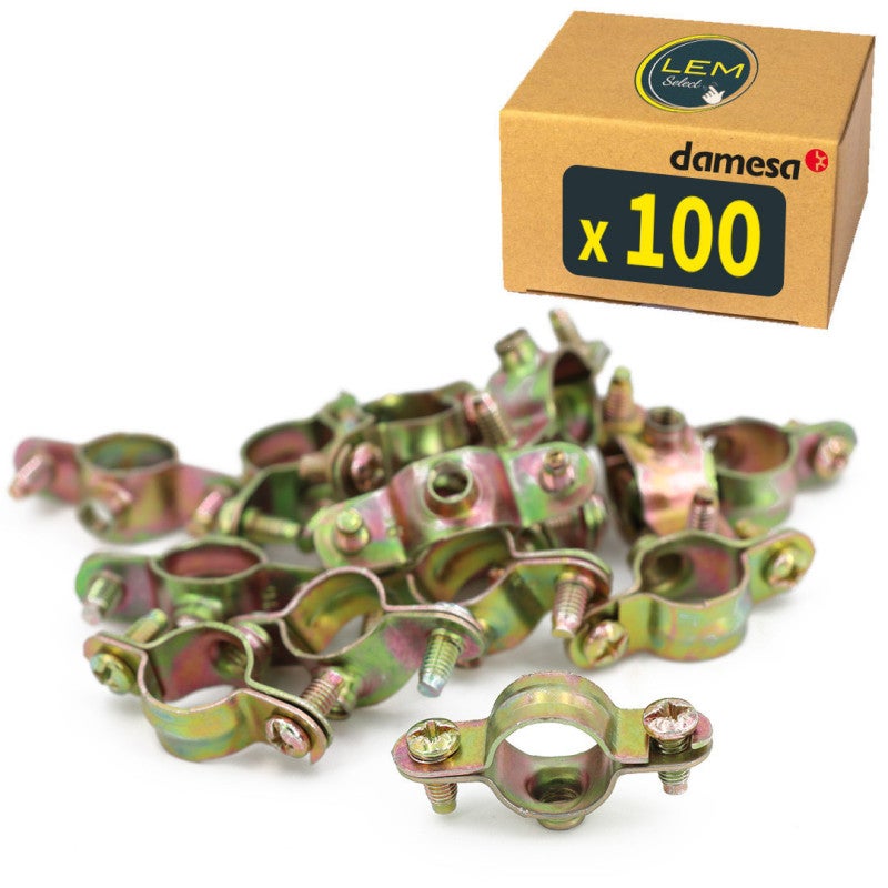 Collier de serrage simple tube Ø16, (lot de 100) | Leroy Merlin