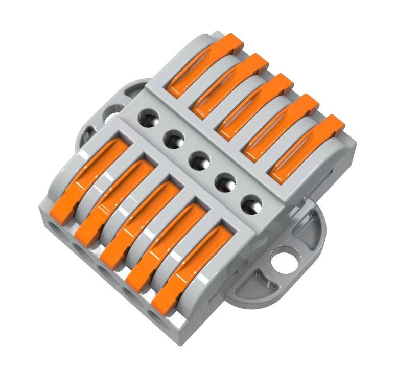 5 en 5 hacia fuera el conector eléctrico compacto del cable de cableado ...