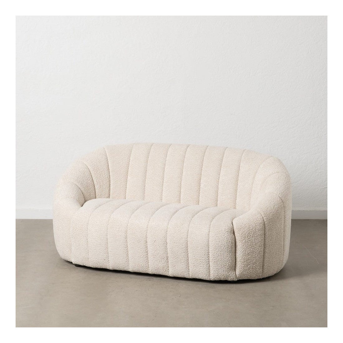 Canapé 2 places Beige - ÉTOFFE | Leroy Merlin