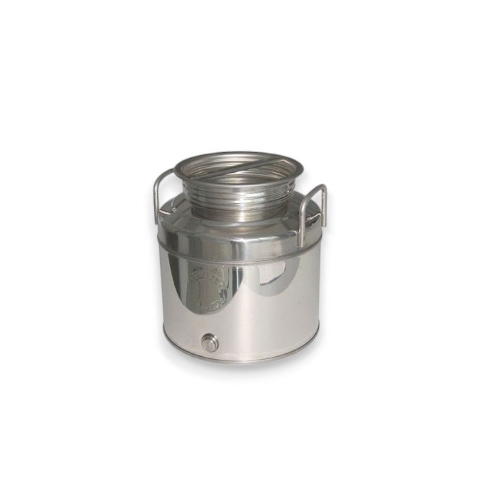 Contenedor para bidón de aceite de acero inoxidable engarzado ...